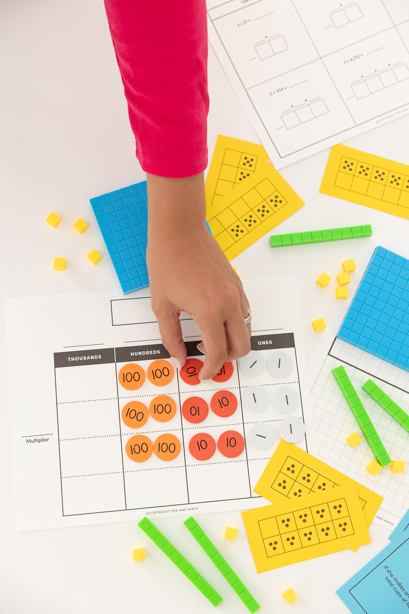 Brand session with teacher Brittany from Mix and Math