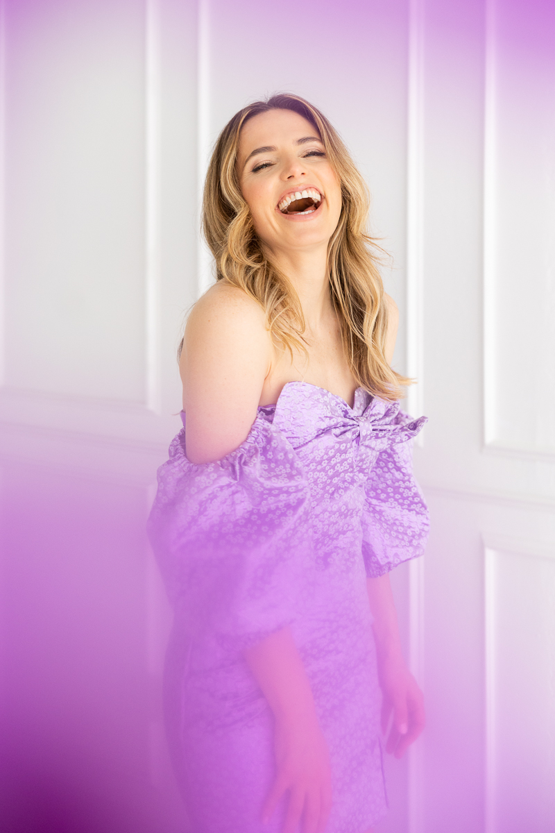 Orlando creative colorful brand photo session with Lauren Vacula